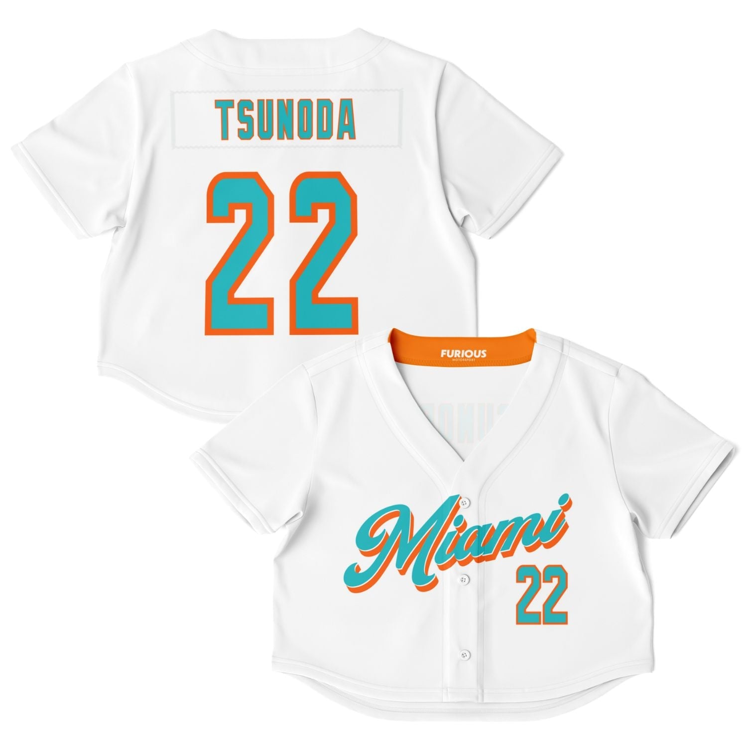 Tsunoda - Miami 305 Home Crop Top – Furious Motorsport