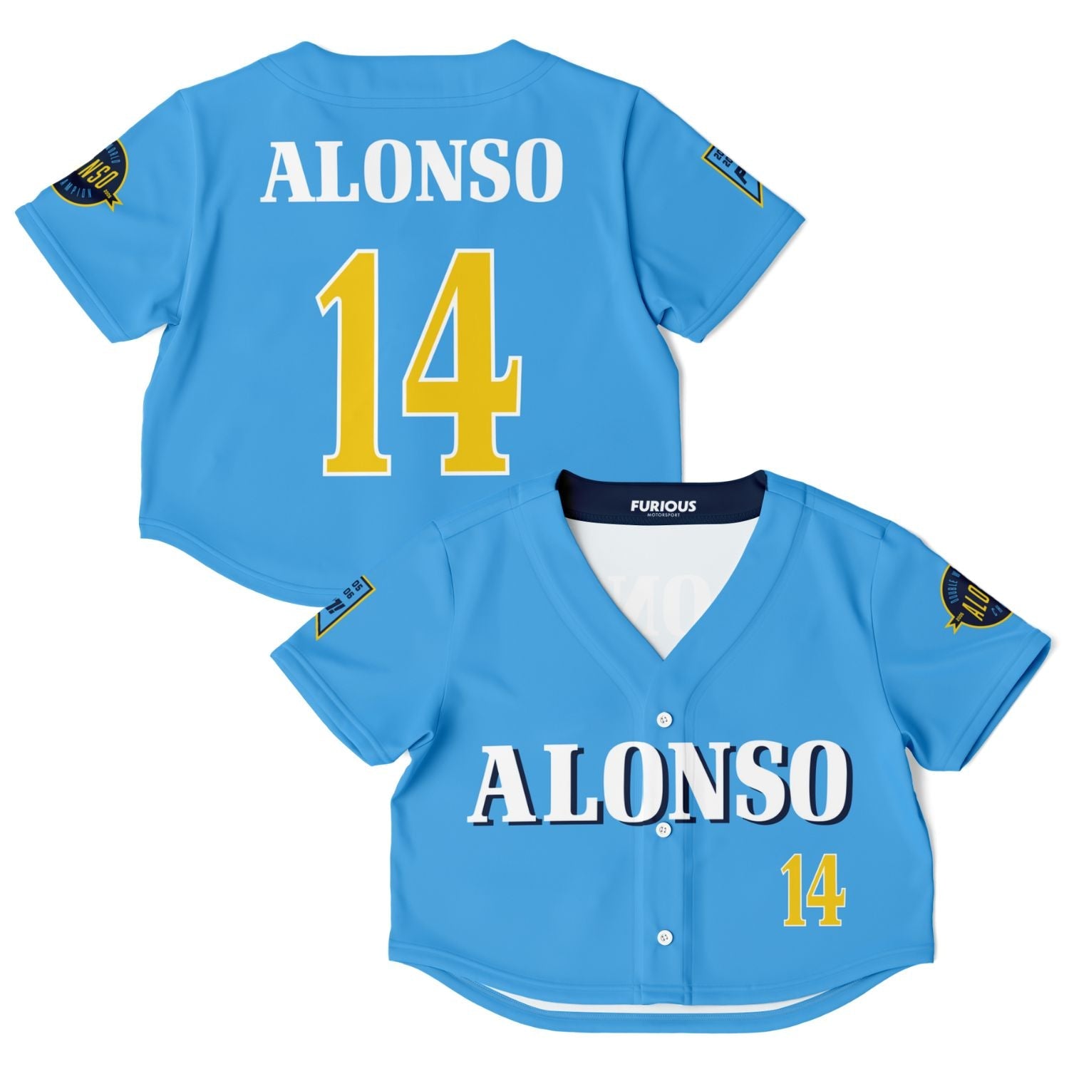 Alonso - 06' Crop Top Jersey – Furious Motorsport