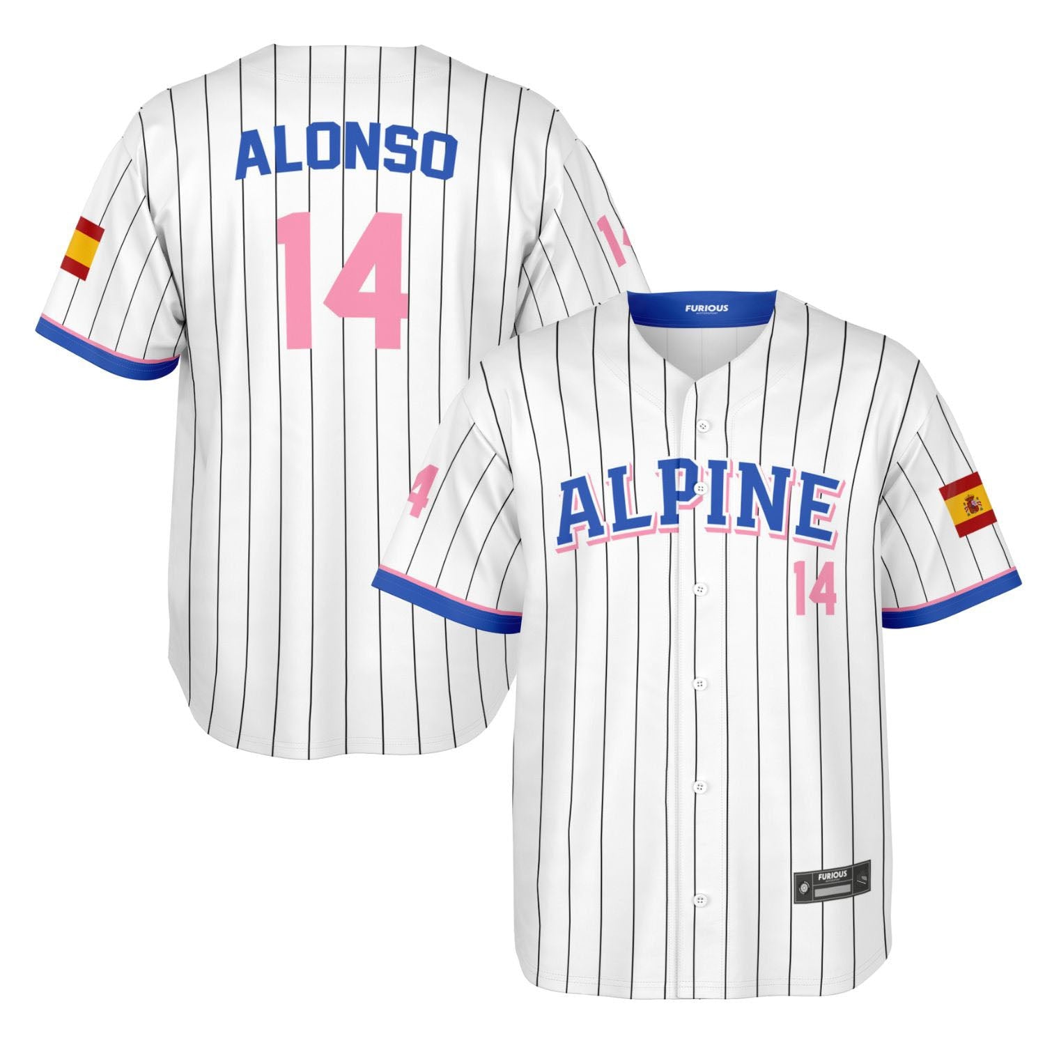 Alonso - Home Jersey – Furious Motorsport
