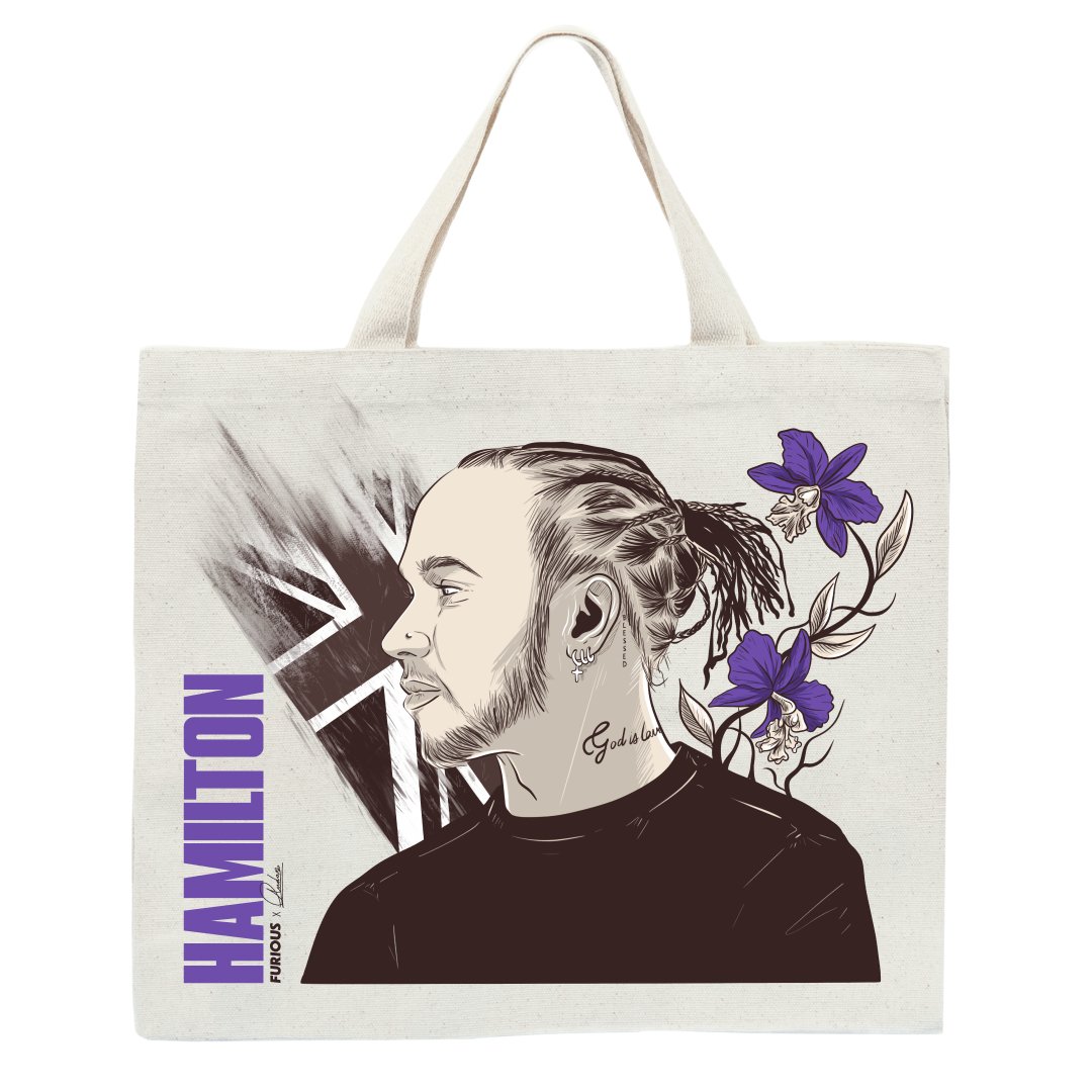 Hamilton Portrait - Tote Bag – Furious Motorsport