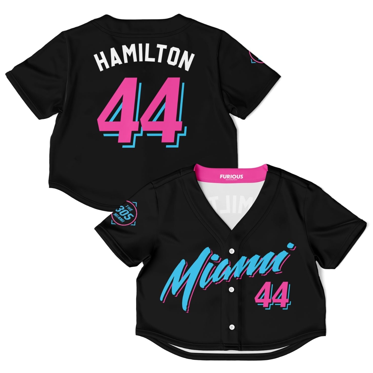 Hamilton - Vice City Crop Top Jersey – Furious Motorsport