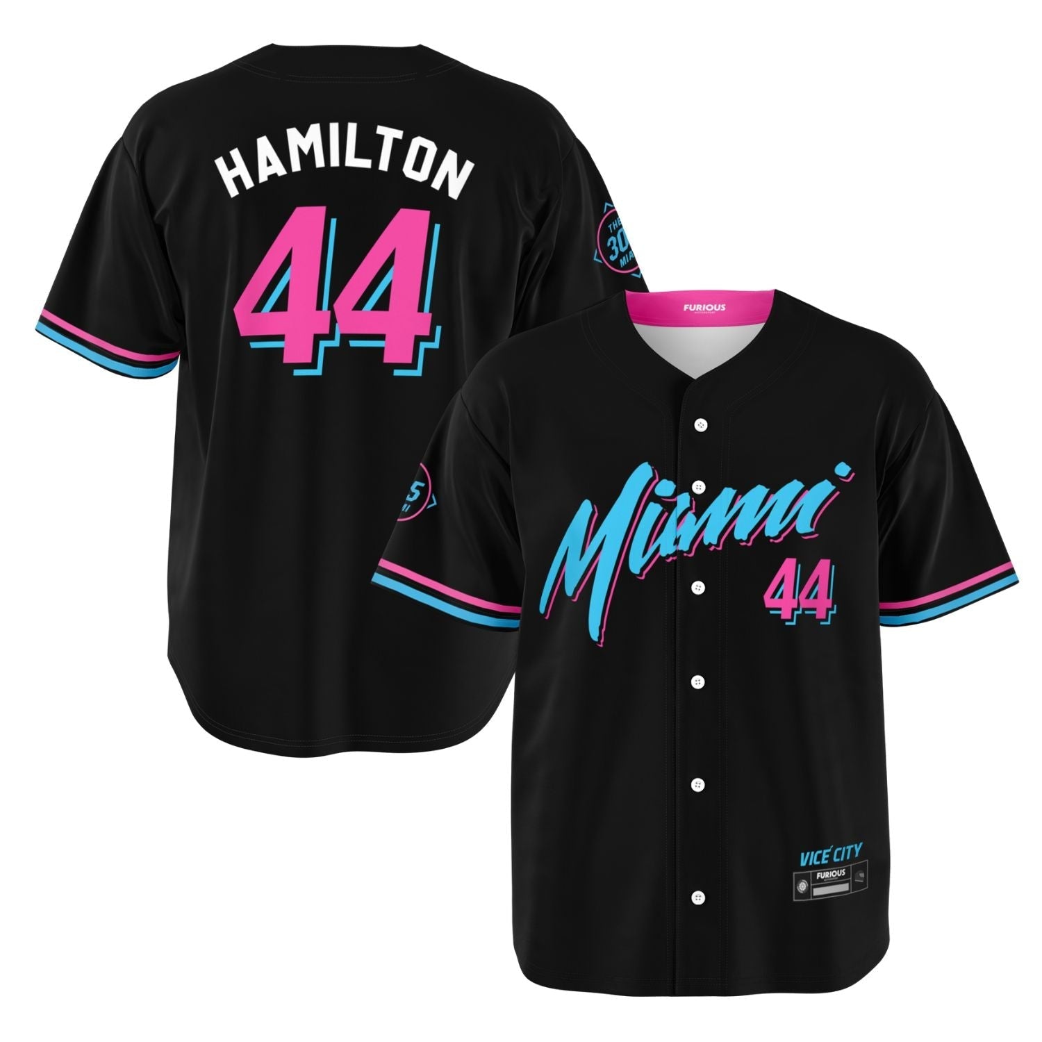 Hamilton - Vice City Jersey (Clearance) – Furious Motorsport