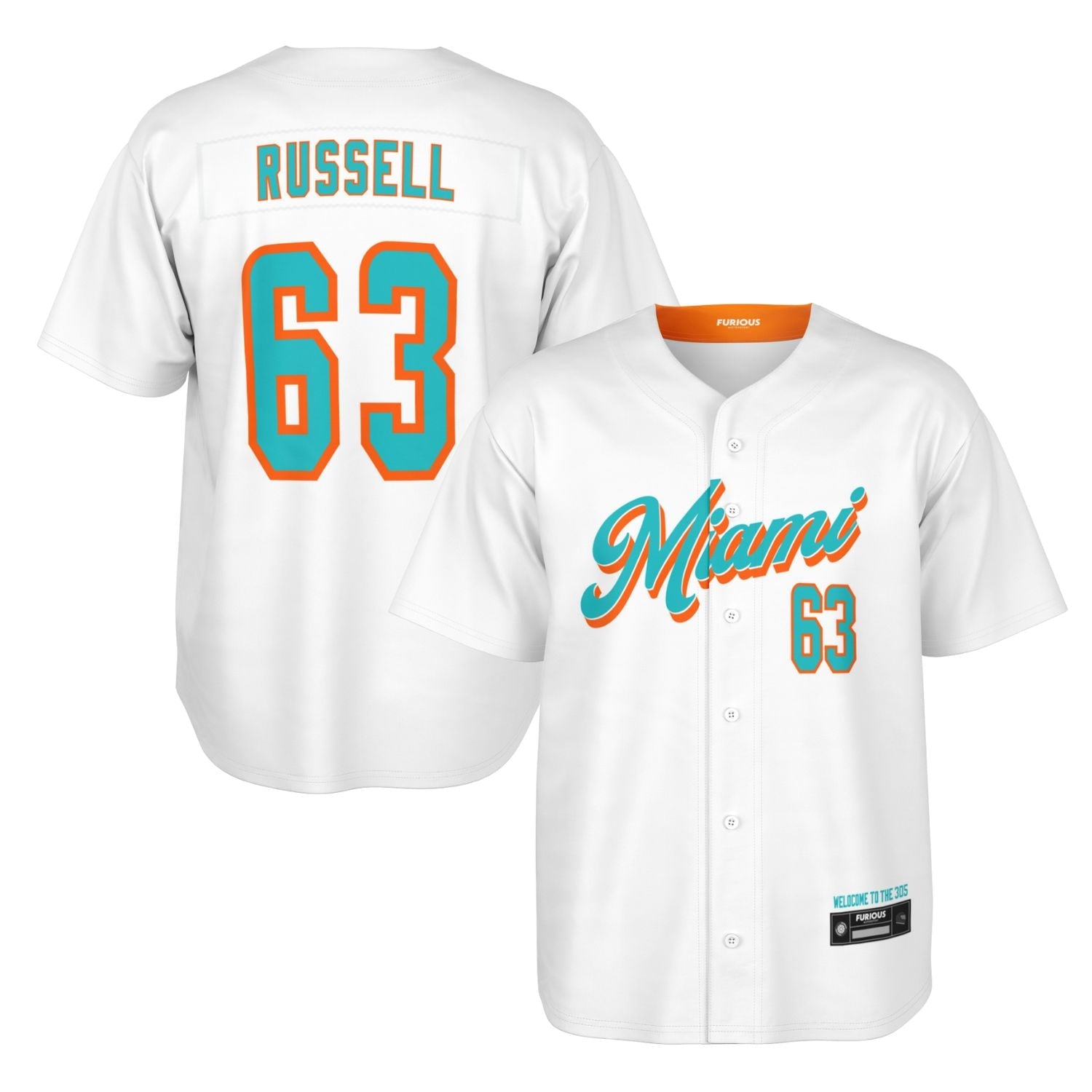 Russell - Miami 305 Home Jersey – Furious Motorsport